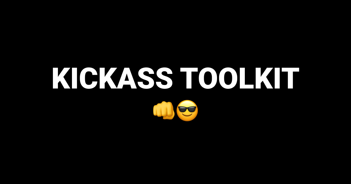 Index - Kickass Toolkit